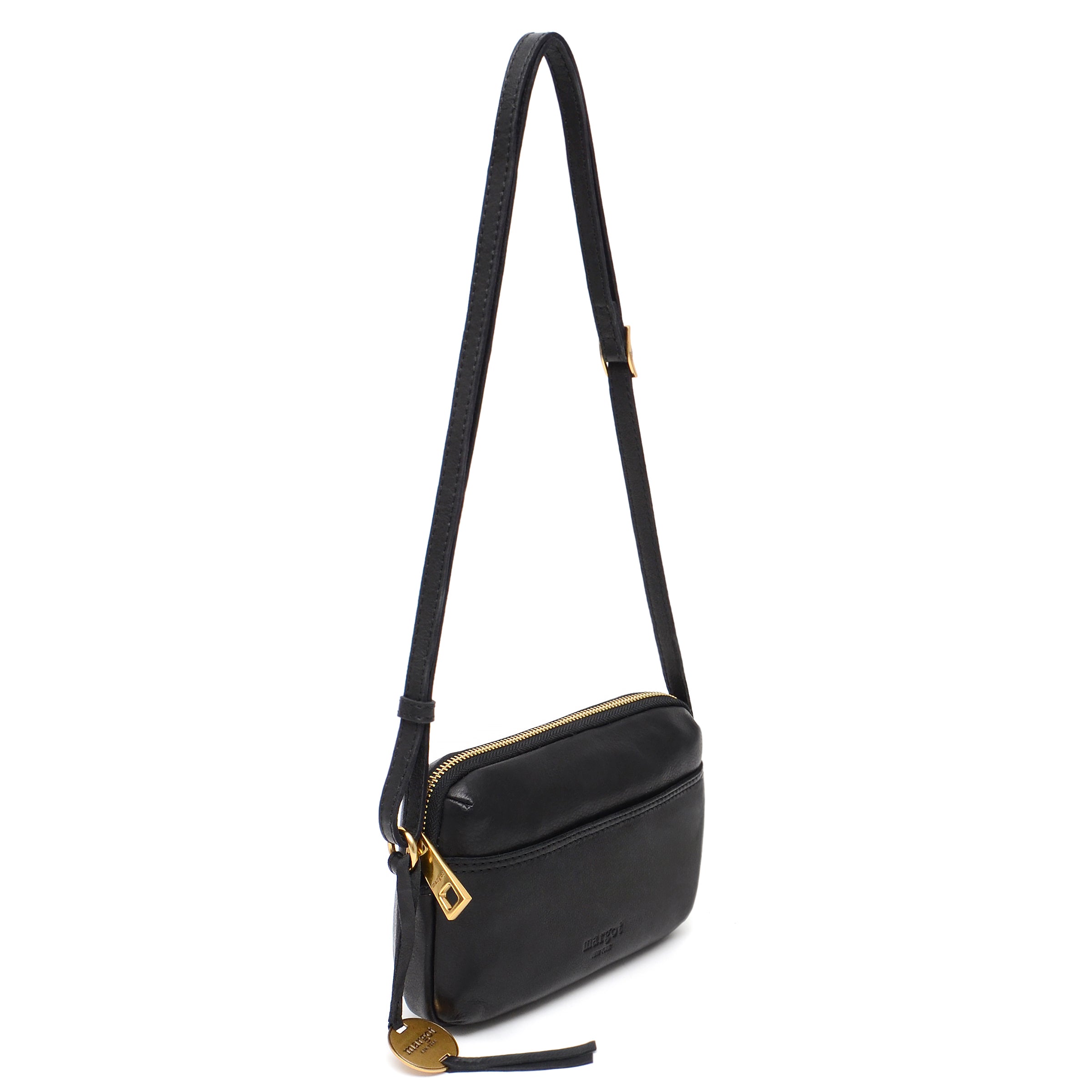 Ryan Phone Crossbody in Black – Margot New York